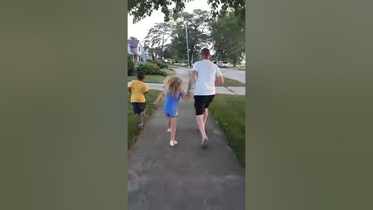 Skipping With The Step Dad Youtube