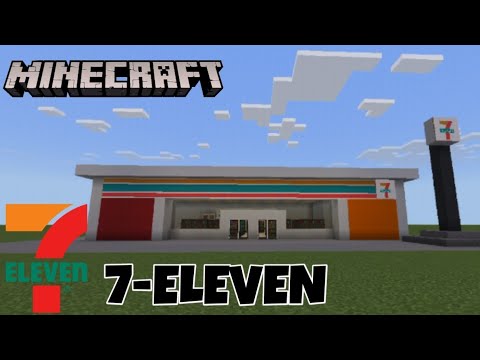 7-Eleven Minecraft Timelapse - YouTube