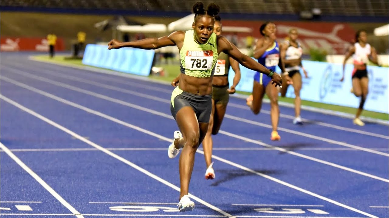Shericka Jackson DESTROY 100m FINAL 10.82 At Velocity Fest 2023… - YouTube