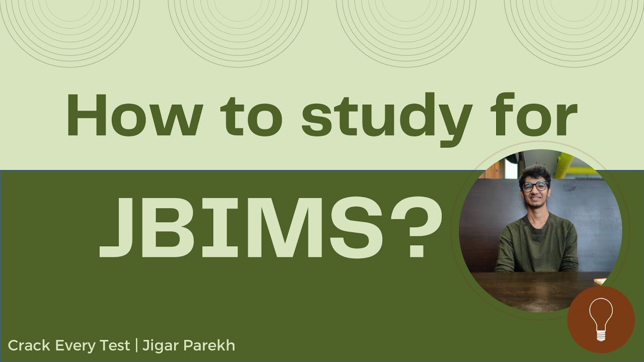 How to Study to Get JBIMS? | For All Level Students | Personalised ...