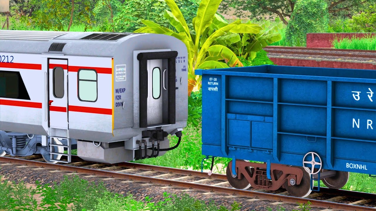 LHB AC BEZEL LESS Coupling BCNA COACH | BUMPY RAILROAD | Train ...