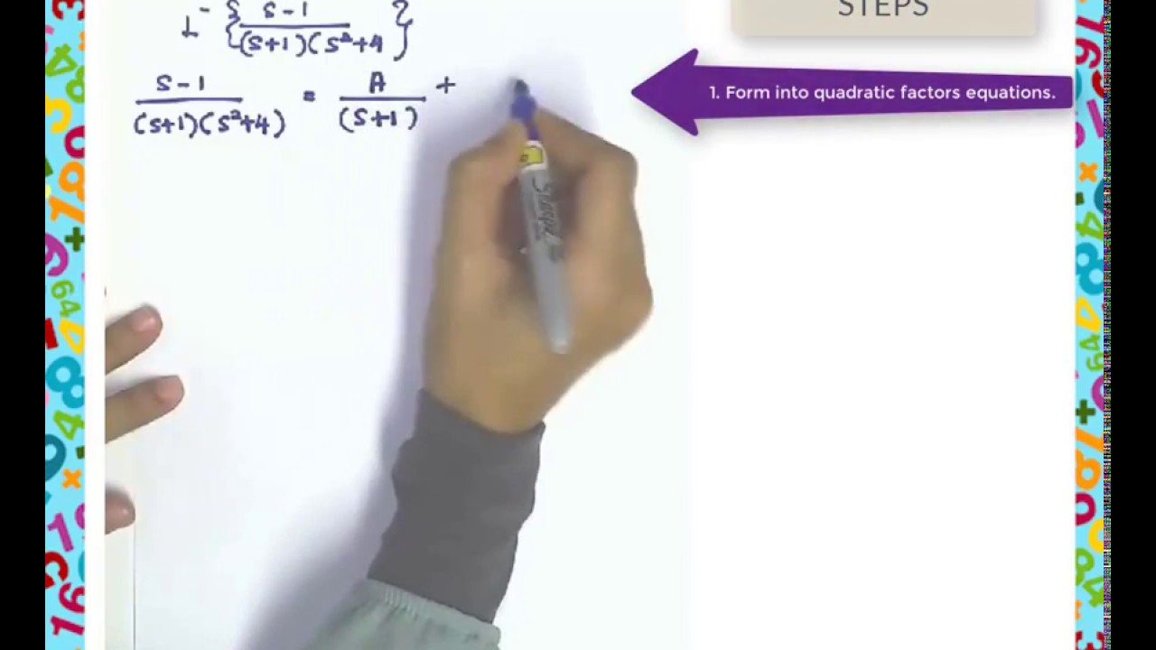 Inverse Laplace Transform Using Partial Fraction Method - YouTube