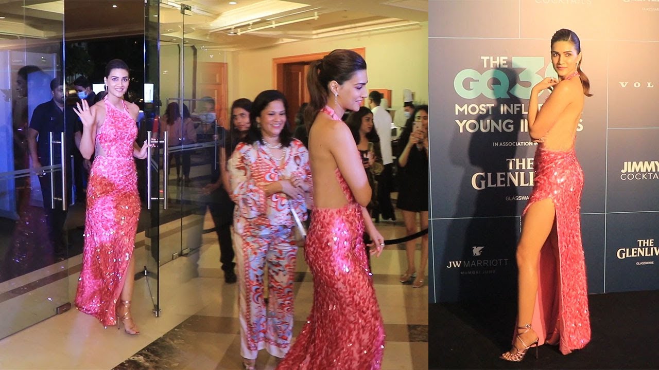 Kriti Sanon के B0LD Look ने मचाया तहलका | Kriti In Hot Backless Body ...