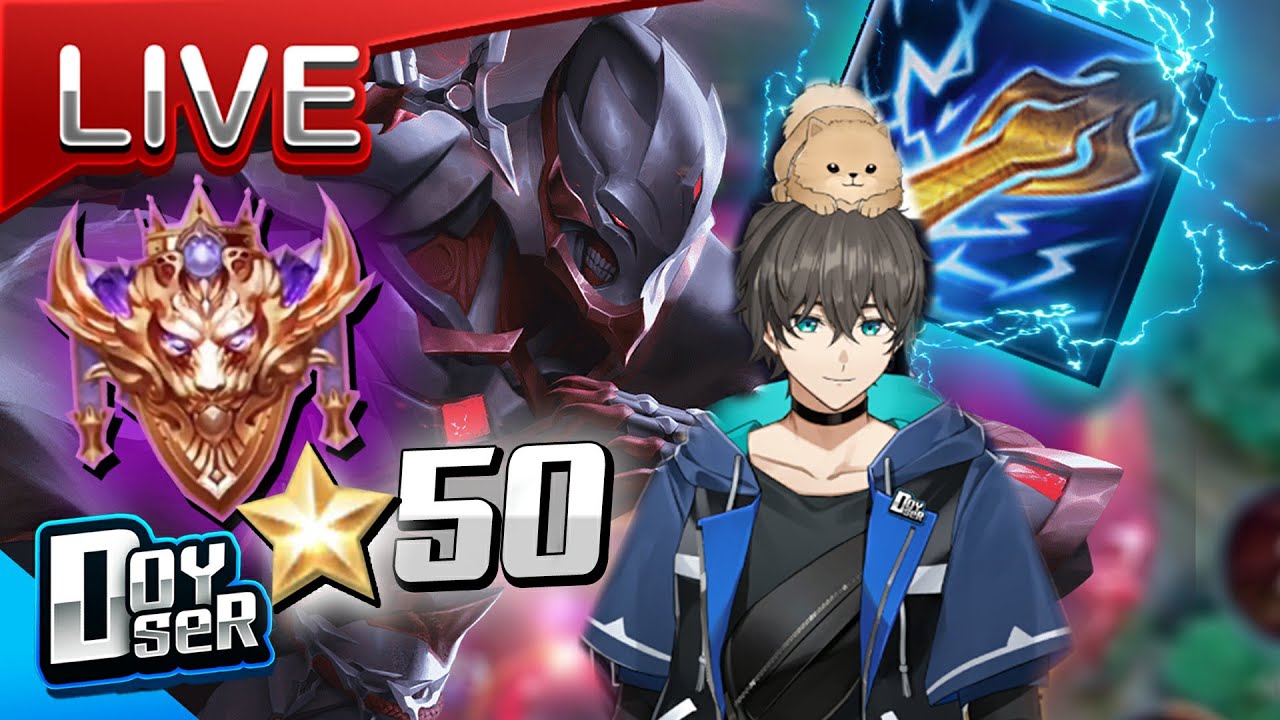 🔴Live RoV:Solo ไป 50 ดาว - Doyser - YouTube