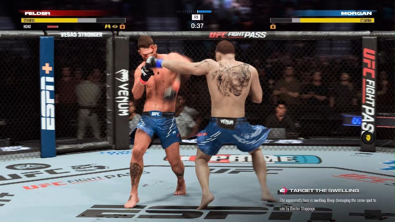 Brutal Left Hook KO (mycareer mode) - YouTube