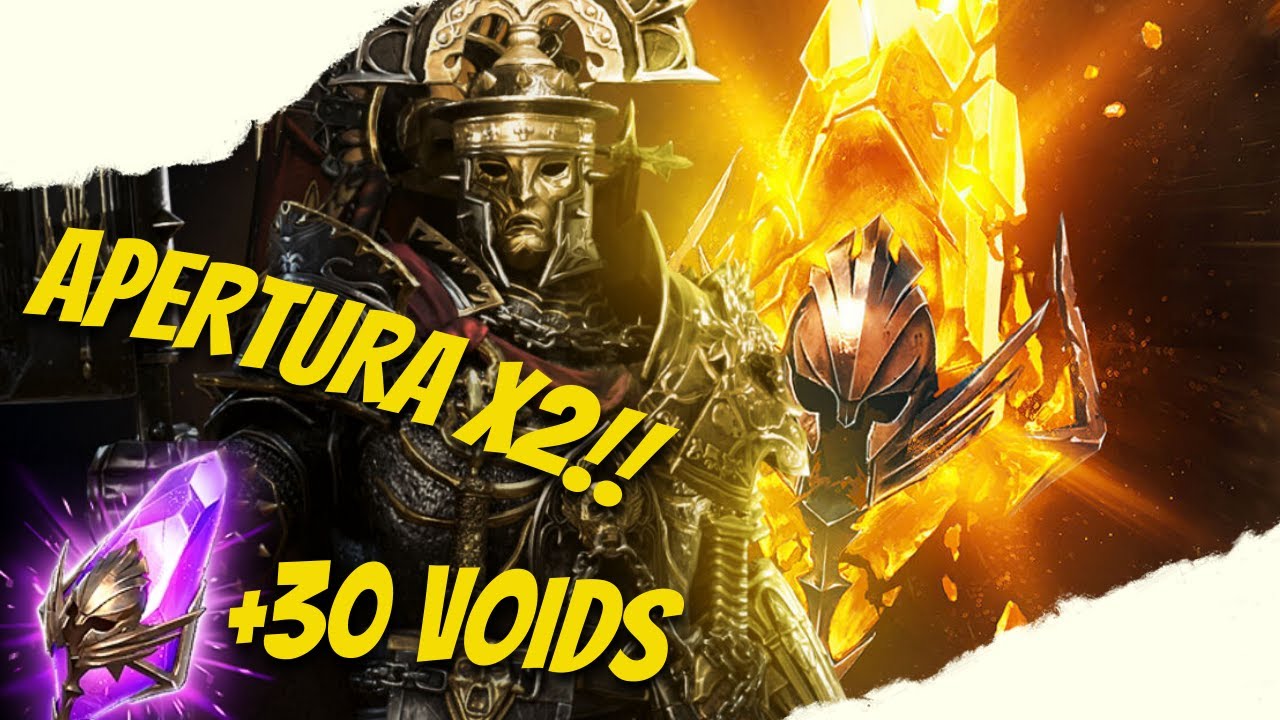 ABRO TODOS MIS FRAGMENTOS EN X2 + 30 DEL VACÍO... POR FIN SALE LEGENDARIO!!! | RAID: SHADOW ...