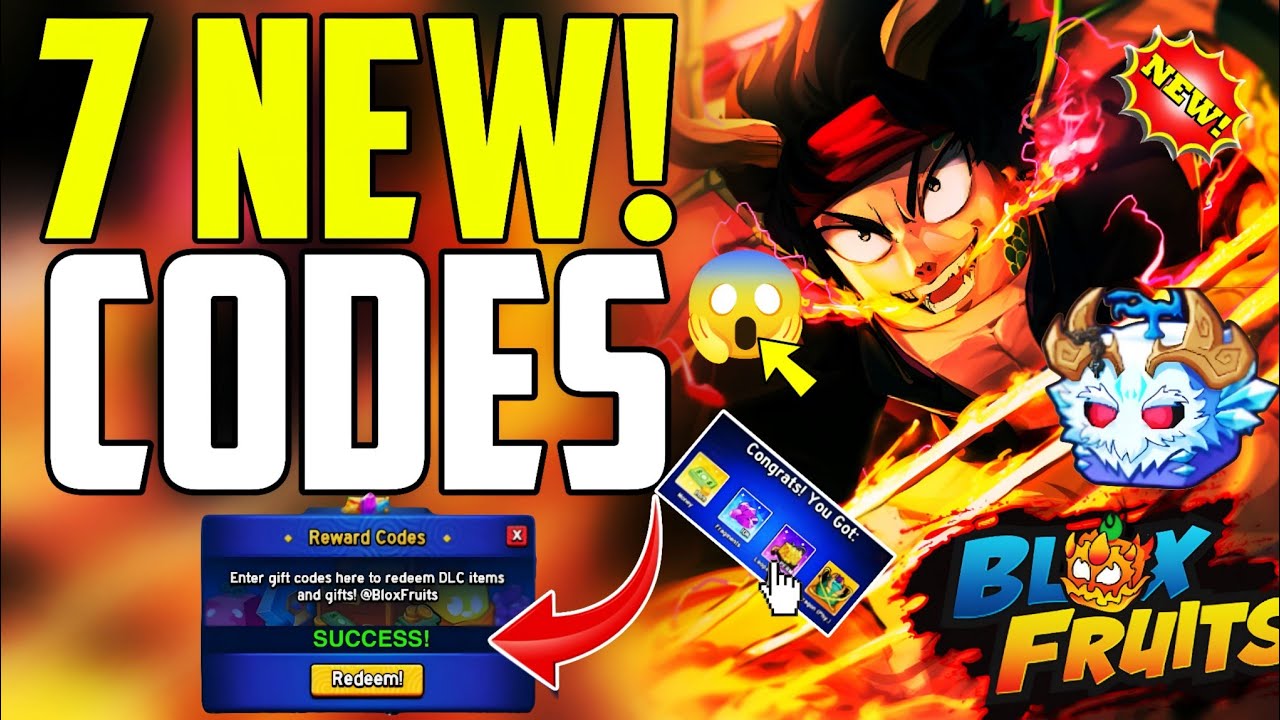 *NEW* All Working Codes For BLOX FRUITS CODES 2025 - CODES FOR BLOX ...