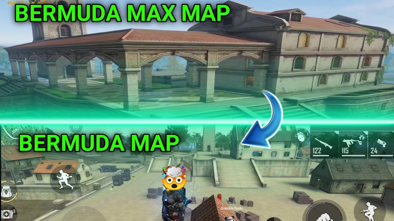 Bermuda Max Map||New Bermuda map|Free Fire Max|Bermuda 3.0 Map || - YouTube