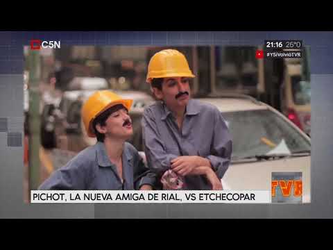 Pichot, la nueva amiga de Rial, vs Etchecopar