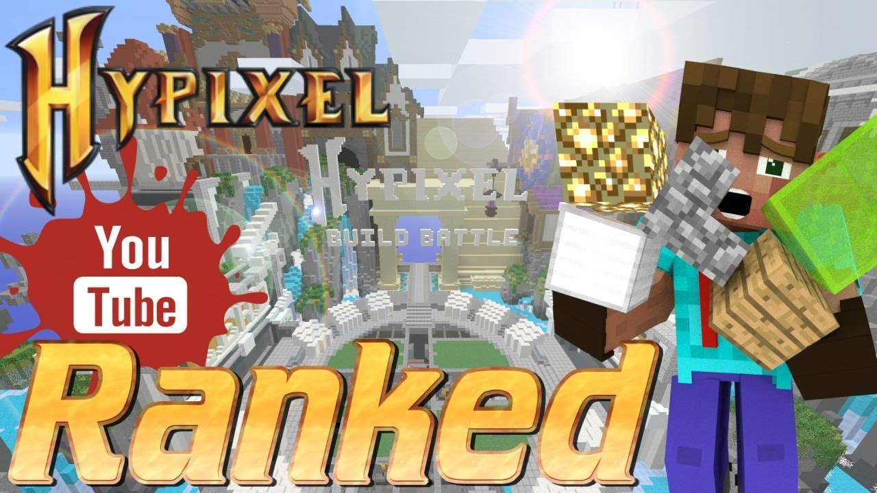 Minecraft: Build Battle PVP on Hypixel | Lets Build Cats and Moons ...