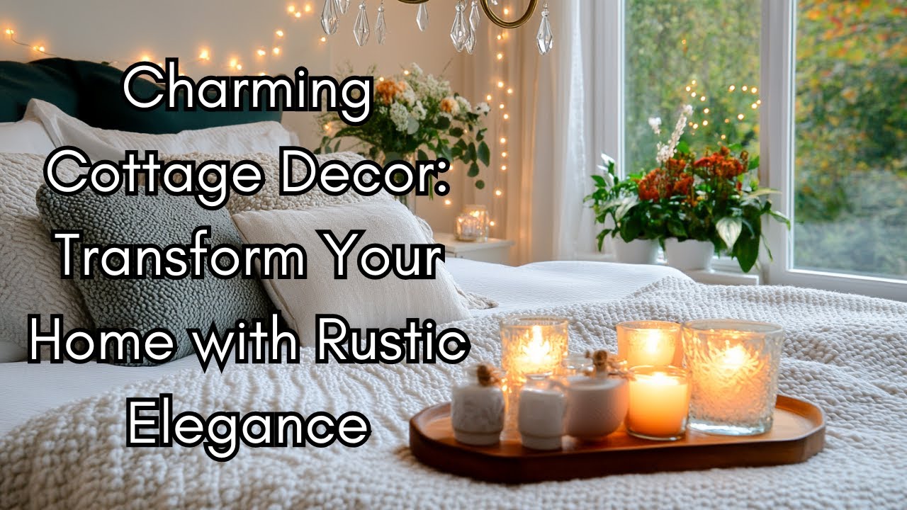 Charming Cottage Decor: Transform Your Home with Rustic Elegance - YouTube