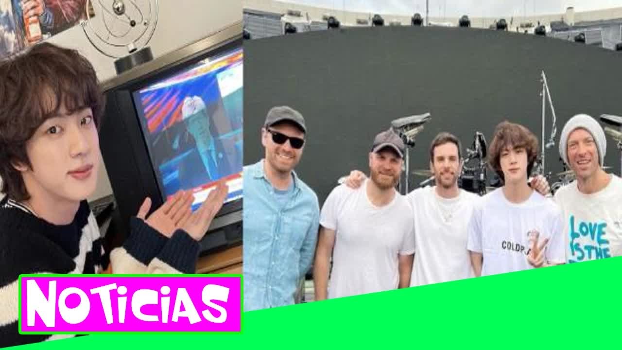 Los miembros de Coldplay usan las insignias de Wootteo creadas por #Jin ...