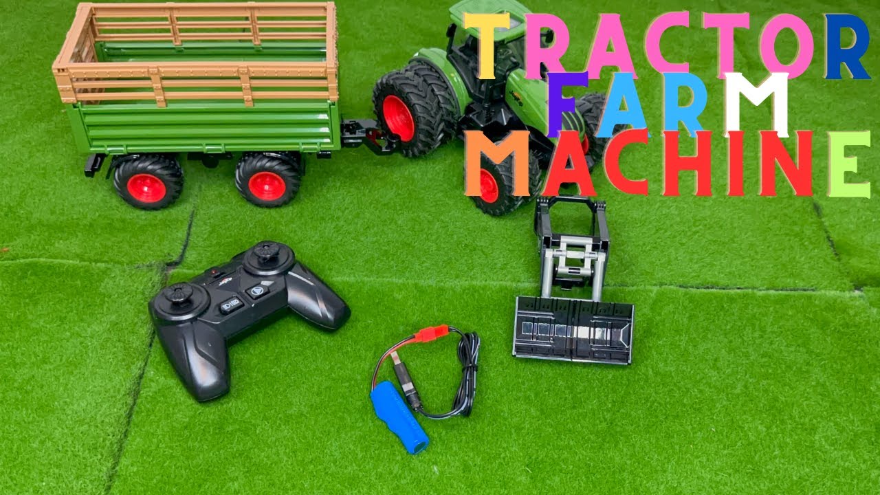 Discover the Fun: Kids Tractor Farm Machine Unboxing Adventure! - YouTube