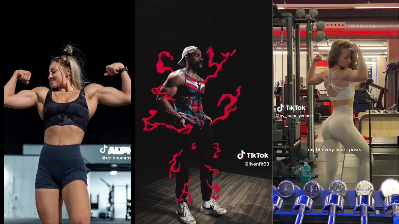 4 Minutes of Ripped Guys and Gals. Relatable Tiktoks/Gymtok Compilation ...