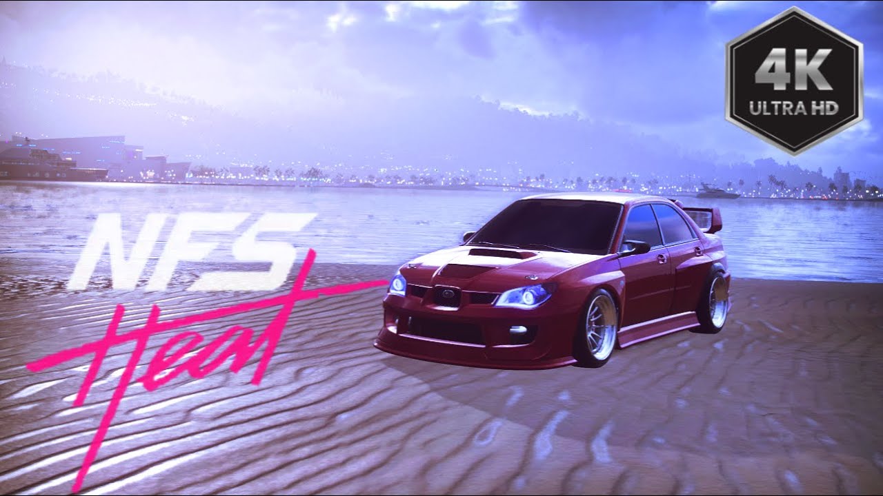 RED WRX STI IN 4K (NFS HEAT) - YouTube