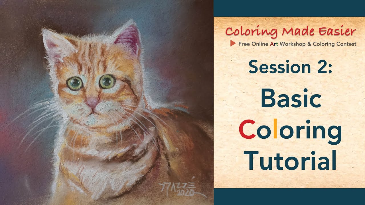 INC MUSEUM: COLORING MADE EASIER - BASIC COLORING TUTORIAL (DRAWING ...