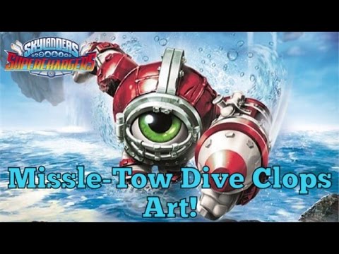 Skylanders Superchargers: Mistle-Tow Dive Clops Art! (Official) - YouTube
