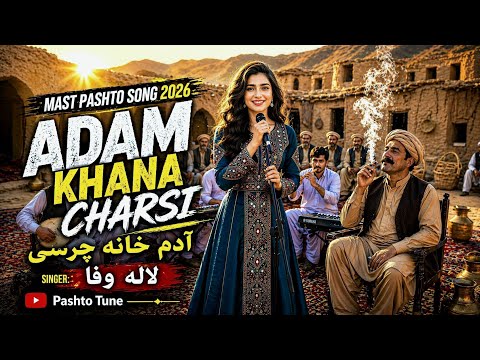 ADAM KHANA CHARSI | آدم خانه چرسی | New Mast Pashto Song 2026 | Lala Wafa
