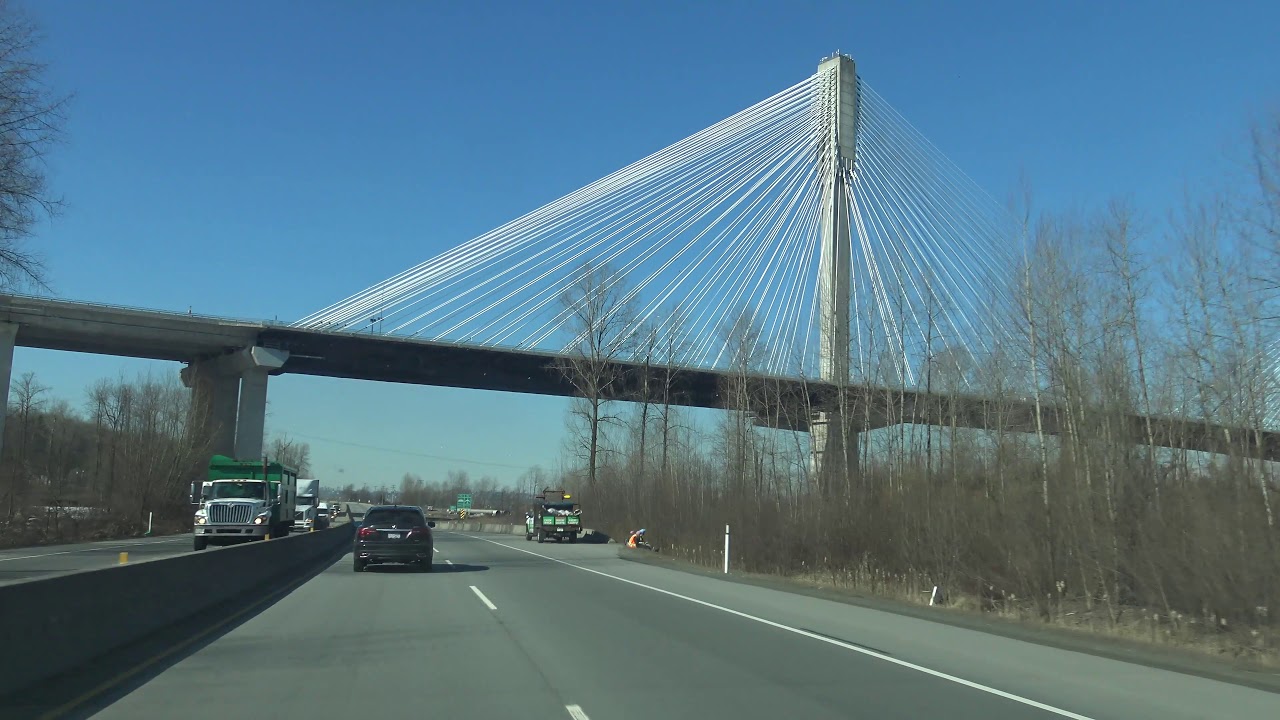 Pattullo Bridge, Surrey, BC - YouTube