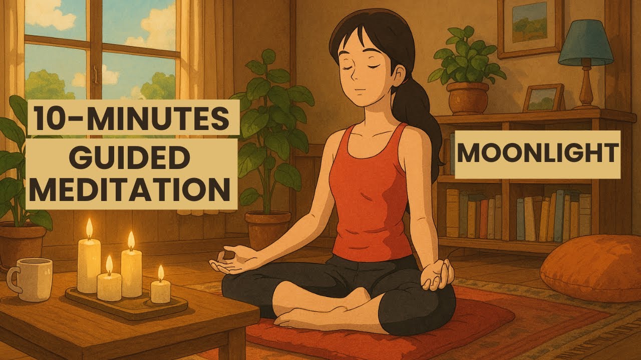 Moonlight Meditation – 10 Minute Guided Night Meditation for Peace ...