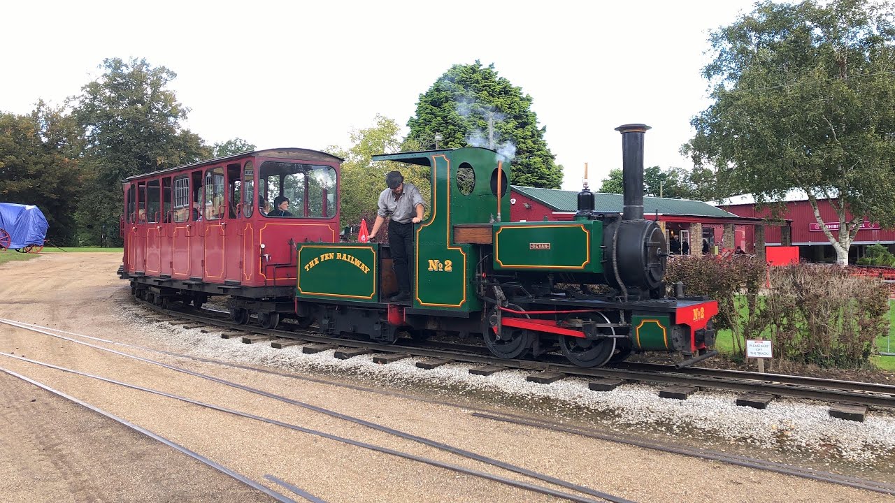 Bressingham Steam Museum - Galloper Carousel & Fen Railway train ...