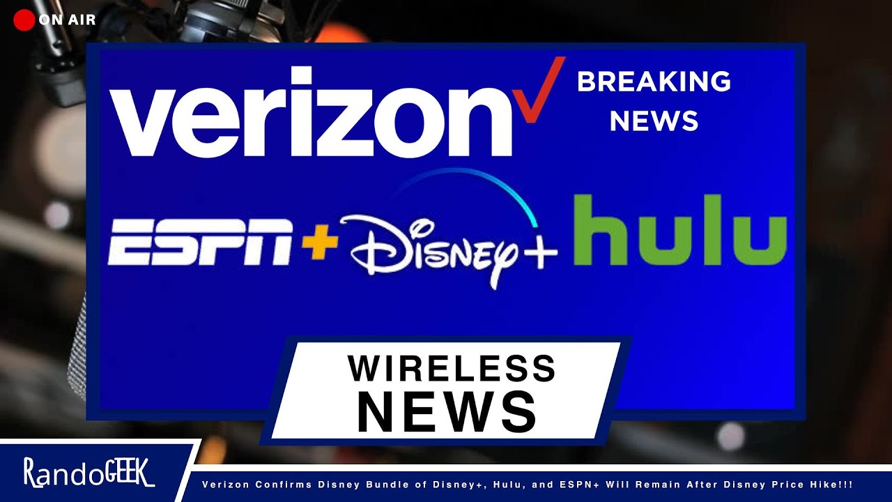 Verizon Confirms Disney Bundle of Disney+, Hulu, and ESPN+ Will Remain ...
