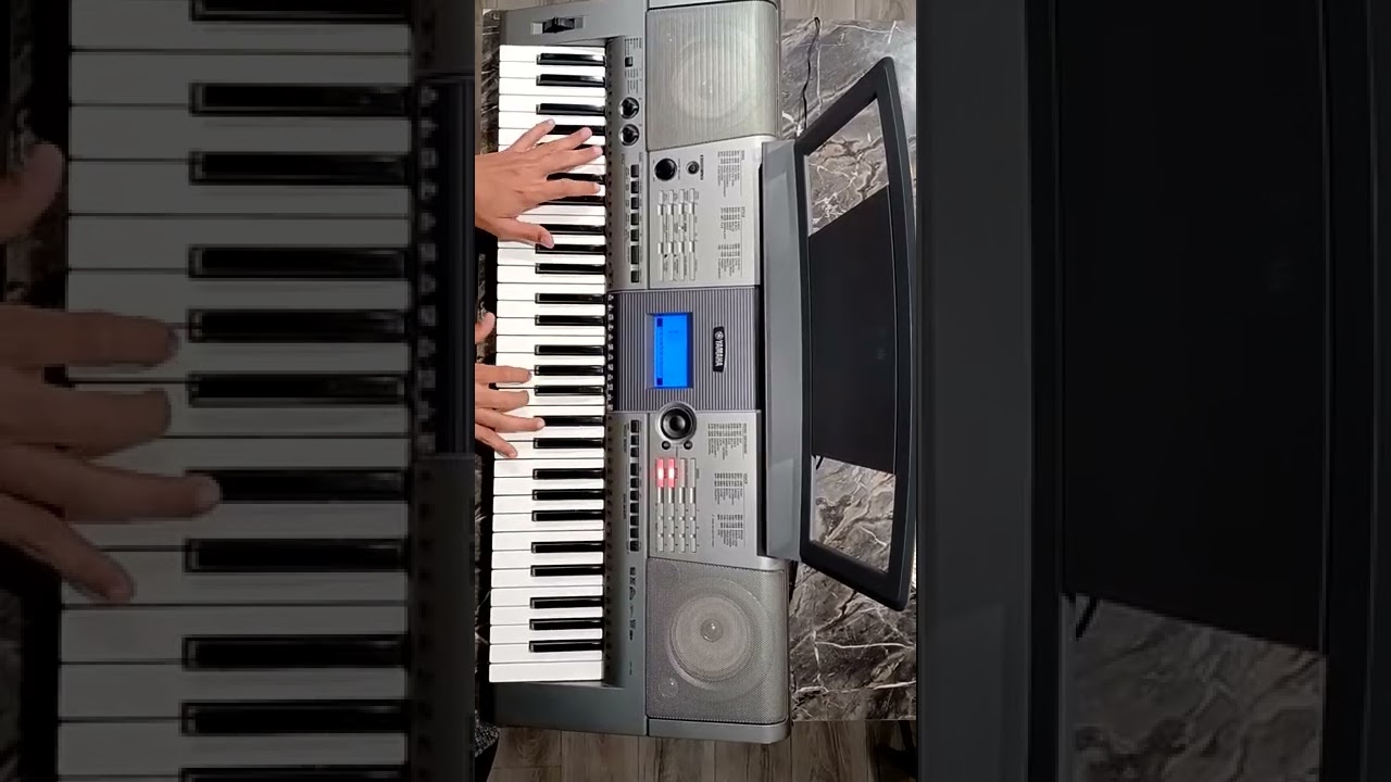 Yamaha YPT-400 keyboard - Piano sound test - YouTube