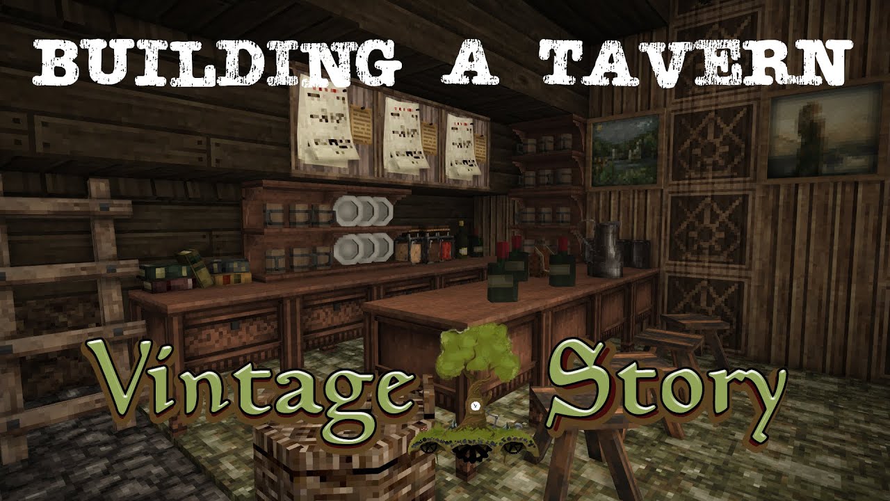 Building a Tavern in Vintage Story with Medieval Fashion Mod - Vintage ...