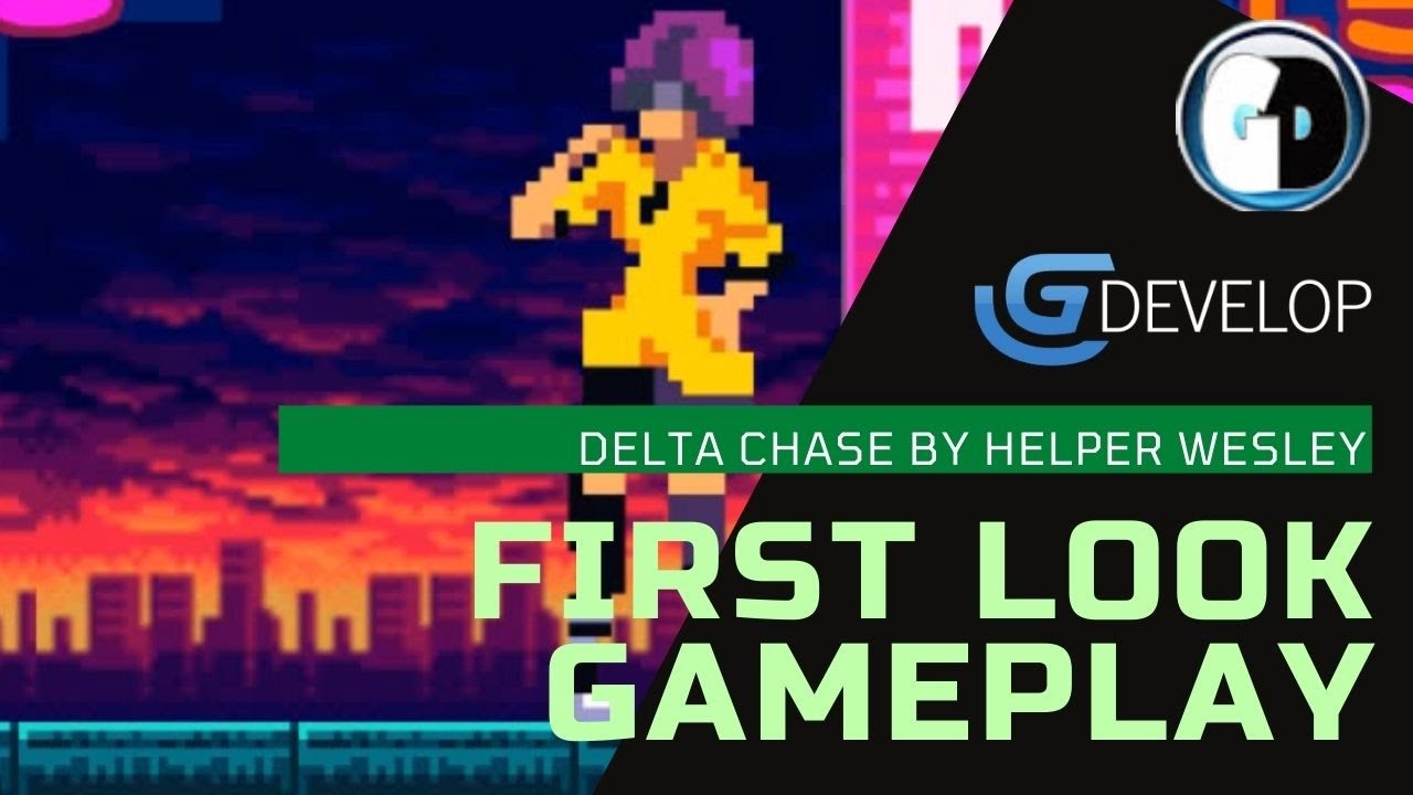 GDEVELOP Game Engine Examples: DELTA CHASE - YouTube