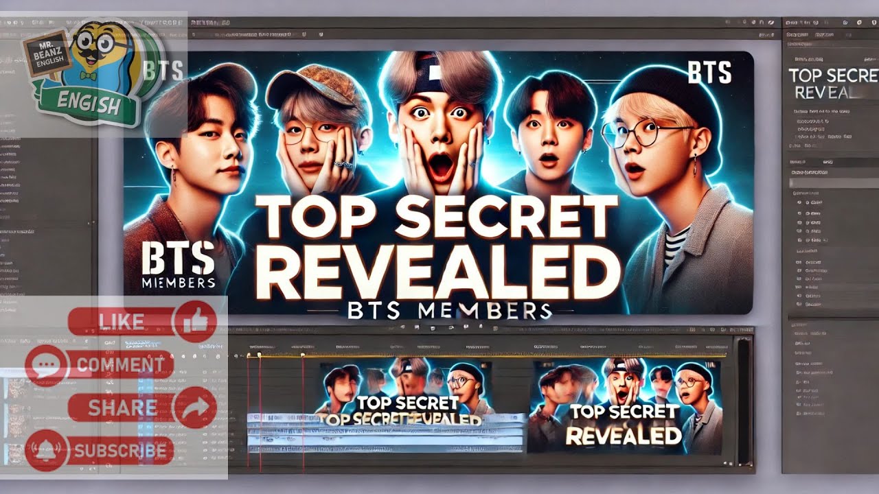 TOP Secret Revealed 🤯 How BTS Members Learned English! - YouTube