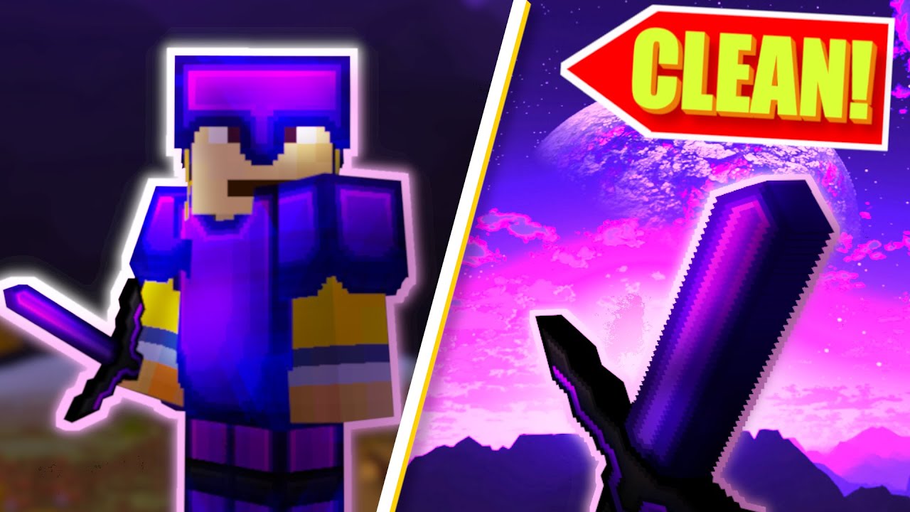 Best Purple PVP PACK In MCPE 1.18! - Minecraft Bedrock Edition! ( Clean ...