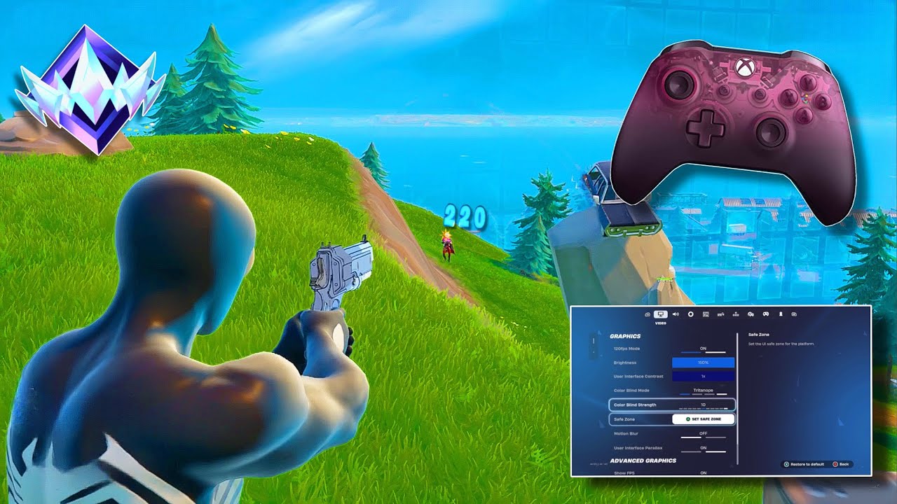 NEW BEST *AIMBOT* Controller Settings for Ranked Reload (100% ACCURACY ...