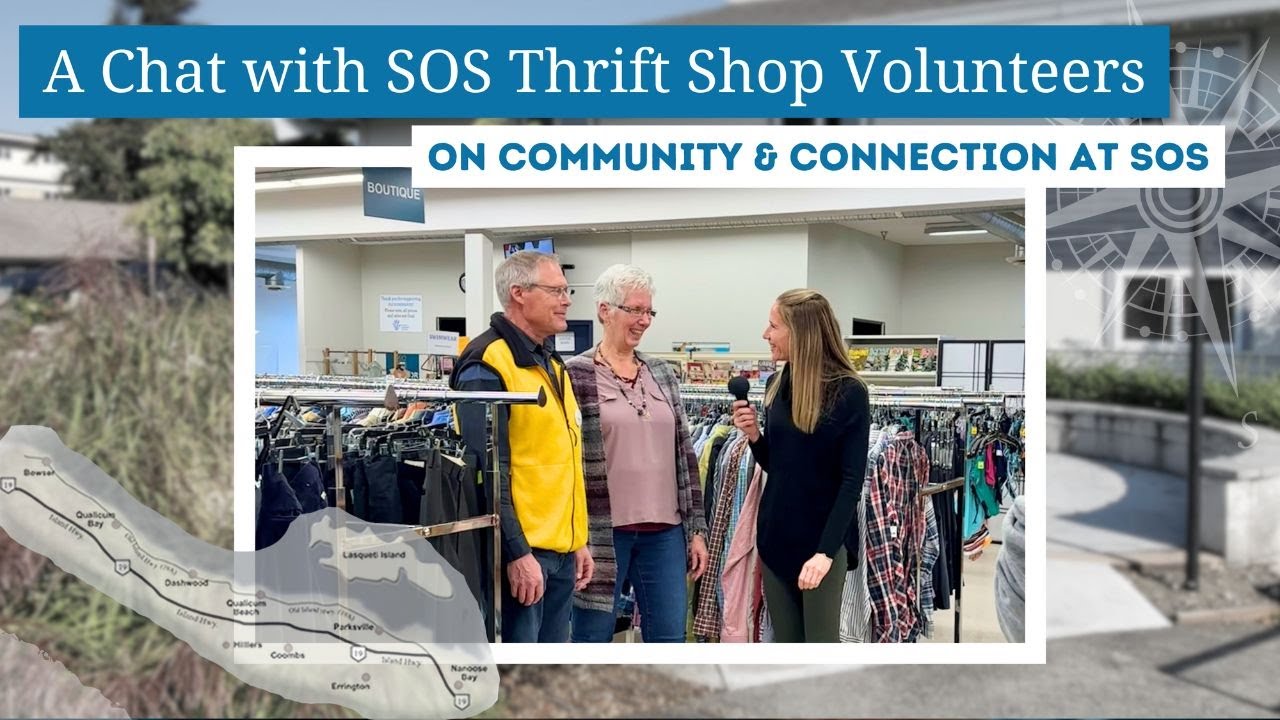 Meet Our Volunteers! A Look Inside SOS Thrift Shop | We Are Community ...