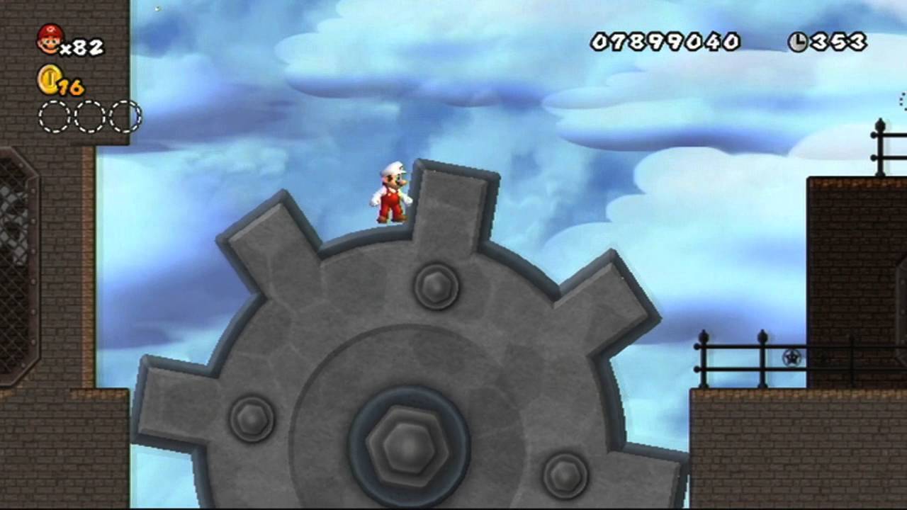 Newer Super Mario Bros . WII . Ep 38 . C-3 , C-4 , C-Tower . 100 % ...