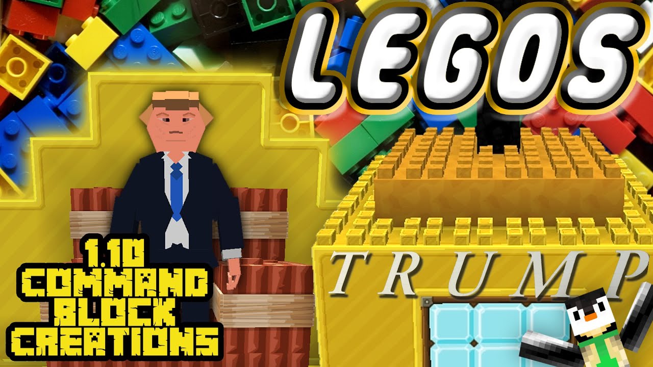 LEGO TRUMP TOWER | 1.10 Command Block Creation: Minecraft - YouTube
