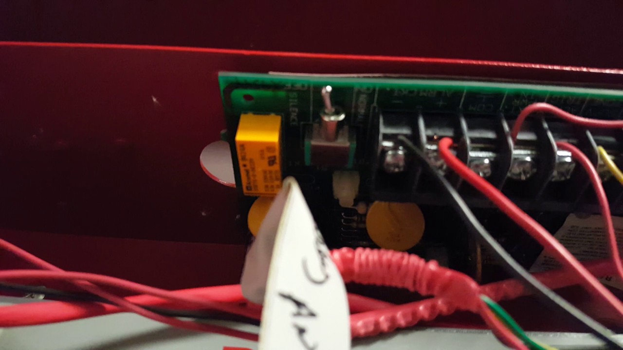 BOSCH D7412G how to disable NACs - YouTube