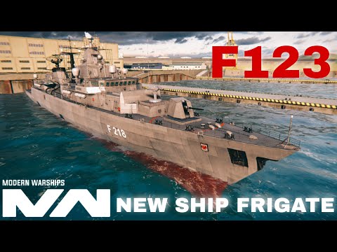 New Ship F123 Frigate | Modern Warships - YouTube