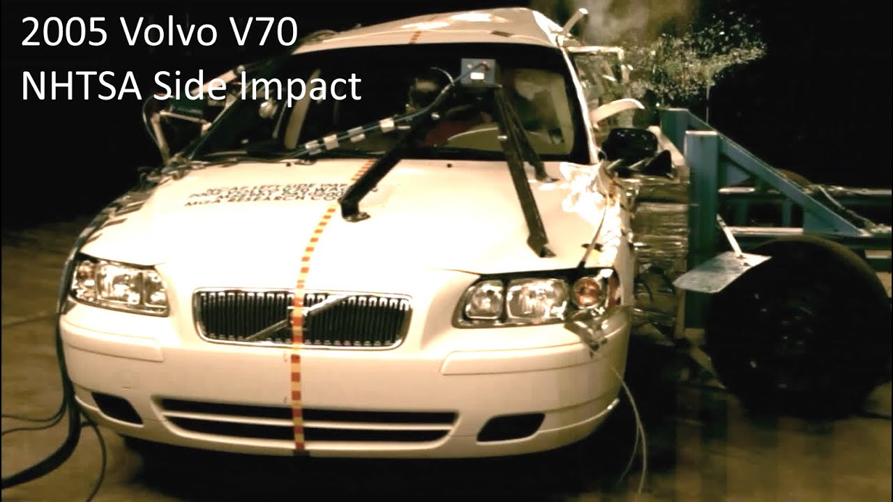 2001-2007 Volvo V70 / V70 XC / XC70 NHTSA Side Impact - YouTube
