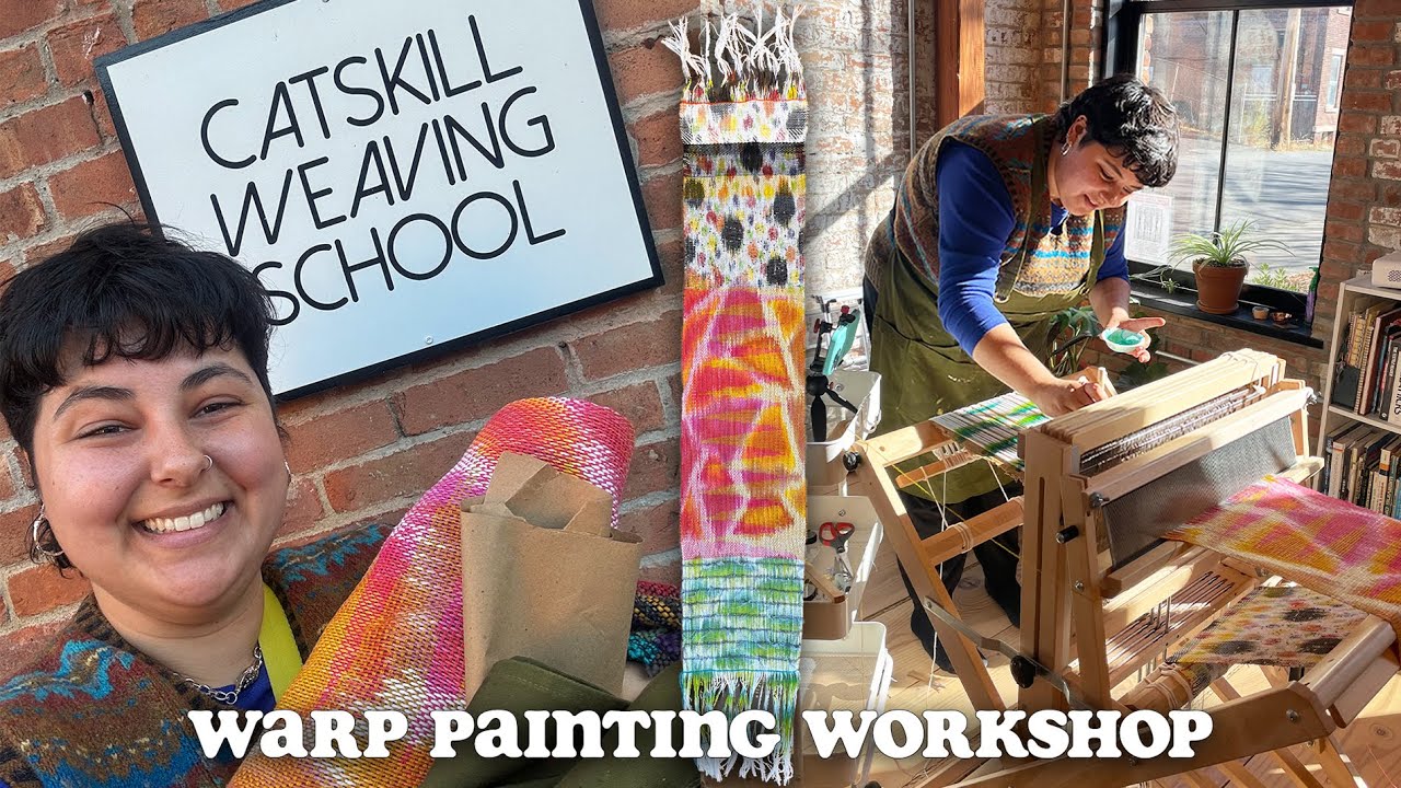 Weaving & Exploring in Upstate New York (Hiking + Catskill Weaving School's Warp Painting Class ...