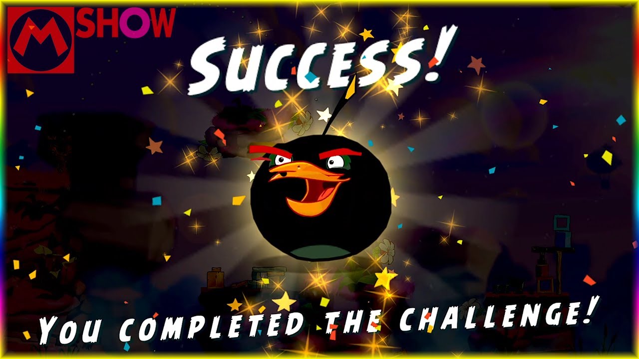 Angry Birds 2 Golden Pig Challenge Bomb AB2 Event🐧황금 돼지 도전 밤 앵그리버드2 이벤트 ...