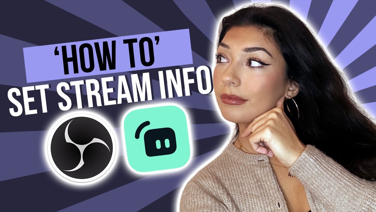 FAST Way To Set Your Title and Stream Info During a Stream - YouTube