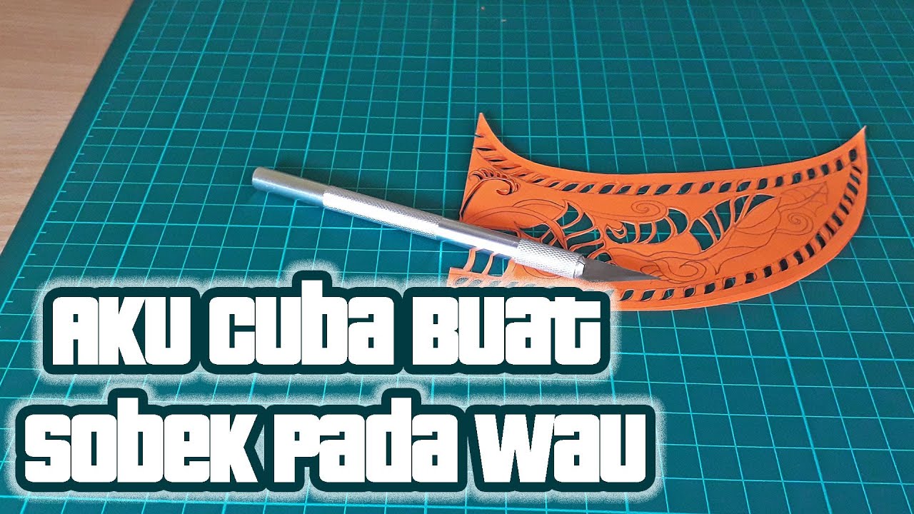 Try Sobek Bunga Wau... Pakai kertas A4 je - YouTube