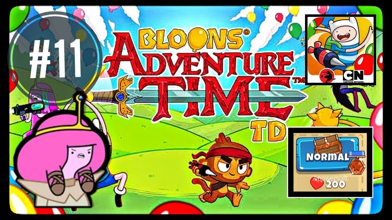 Bloons Adventure Time TD - Walkthrough Gameplay - Part 11 (Zombie ...