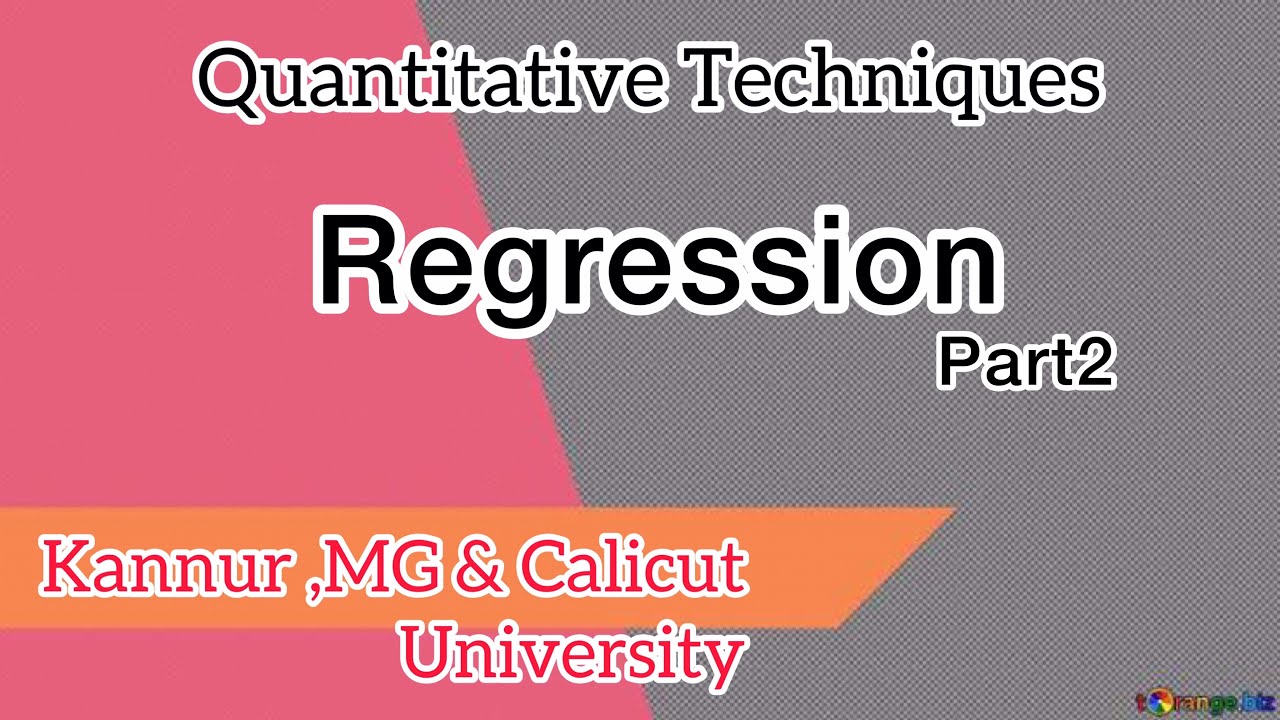 Regression part2 - YouTube