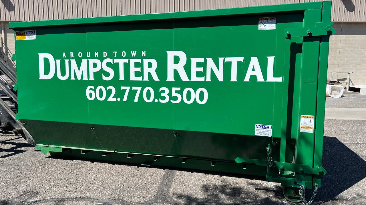 Dumpster Rentals In Phoenix AZ - YouTube
