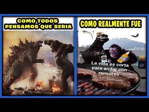 GODZILLA VS KING KONG MEMES 2021