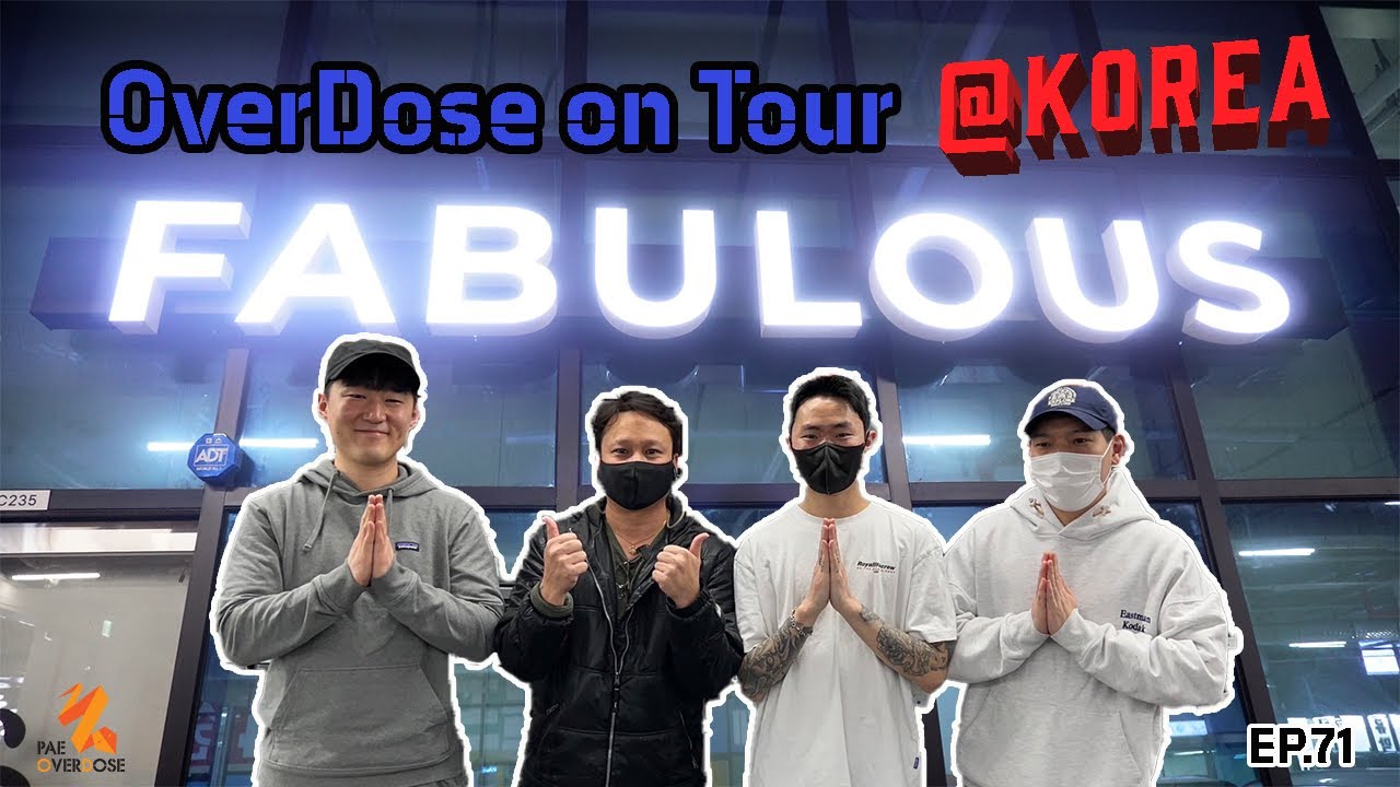 OverDose on Tour @KOREA - FABULOUS - YouTube