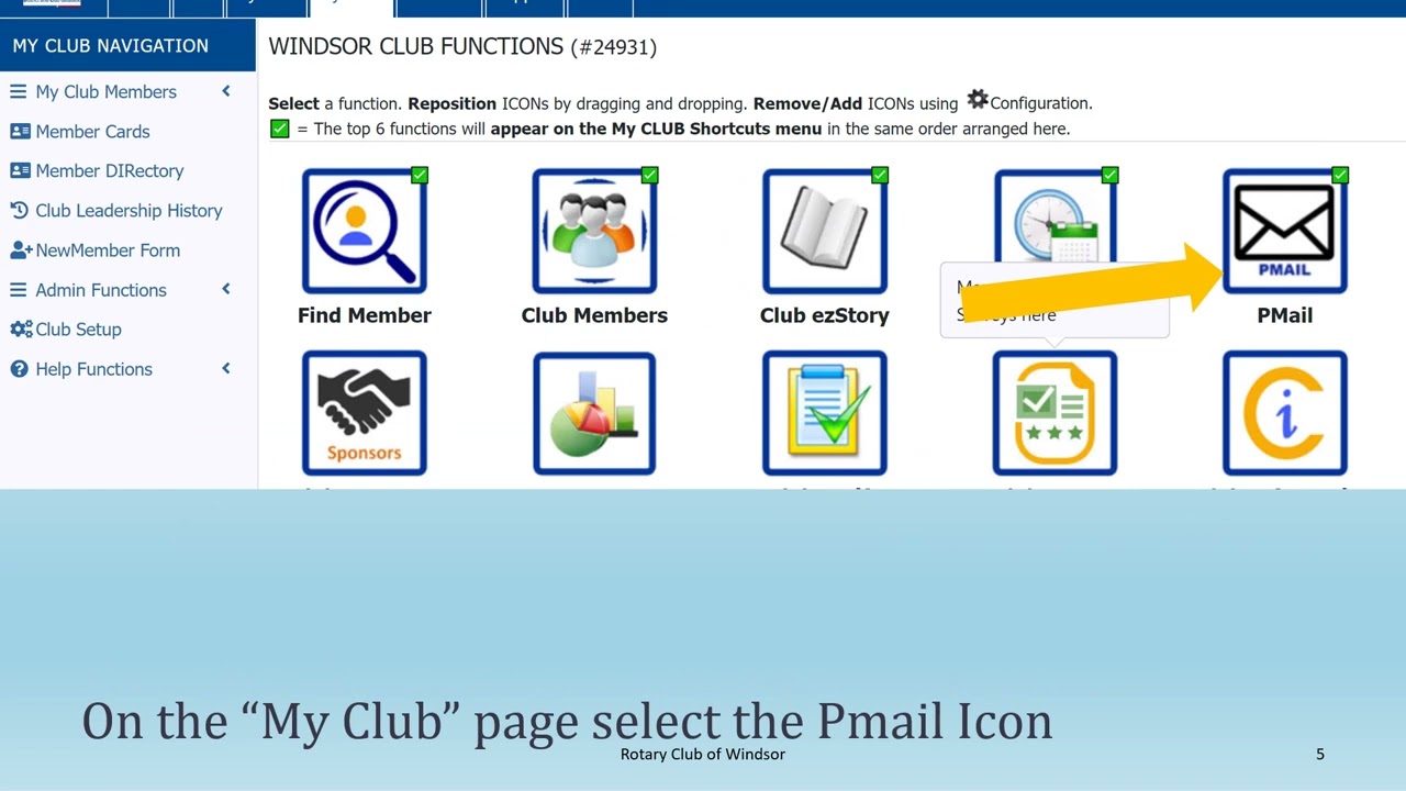 Pmail all Club how to 01272022 - YouTube