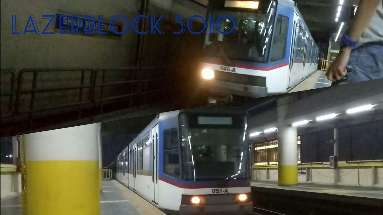 MRT Line 3 1G ČKD Tatra RT8D5M @ Shaw Boulevard and North Avenue ...