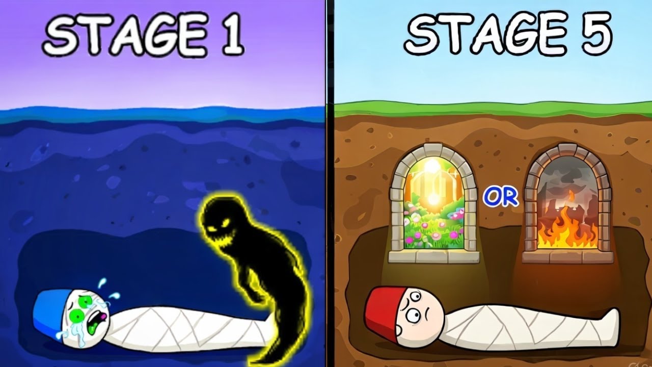 The REAL STAGES of Death Revealed - YouTube